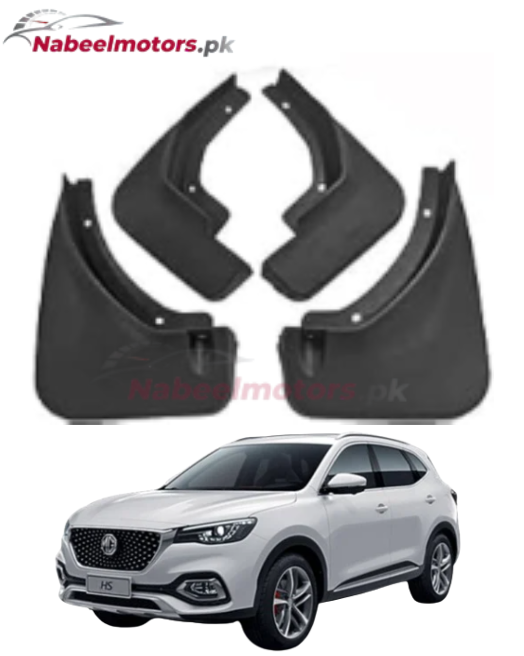MG HS Mud Flaps – Custom Fit Splash Guards (Front & Rear Set) – Nabeel ...