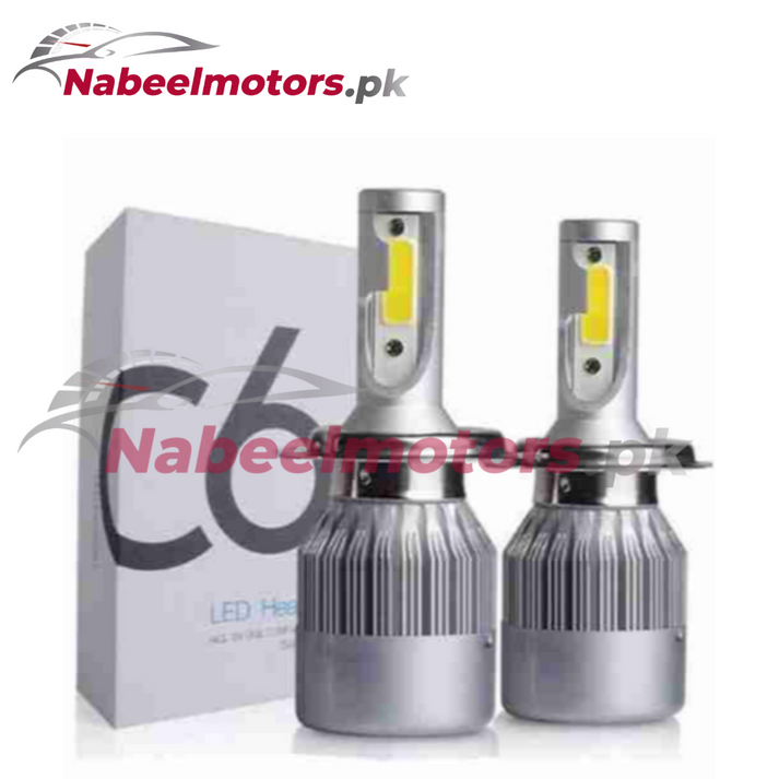 C6 LED Headlights | Super Bright, Waterproof & Long-Lasting – Nabeel Motors