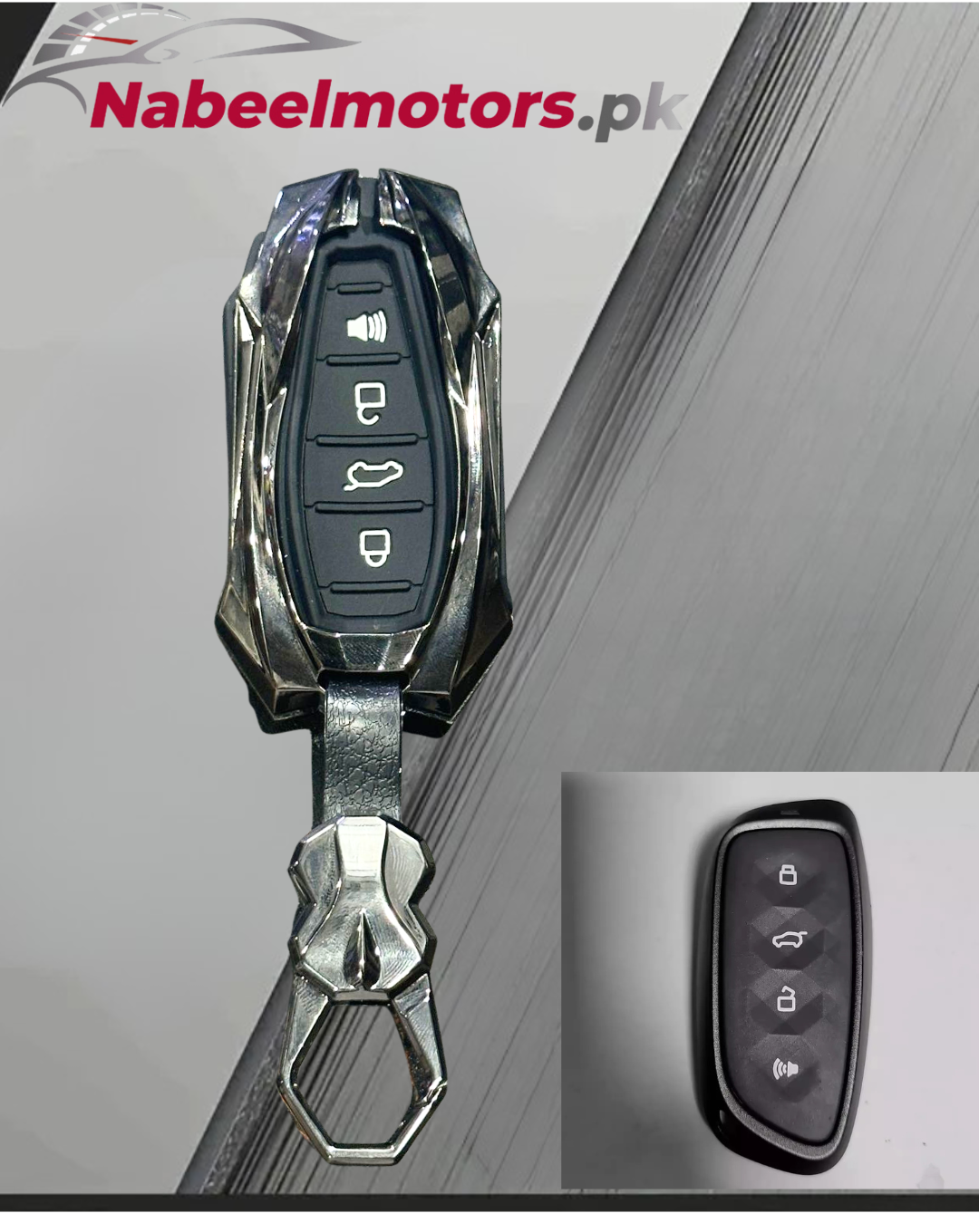 Batman Style Metal Keycovers - NabeelMotors – Nabeel Motors