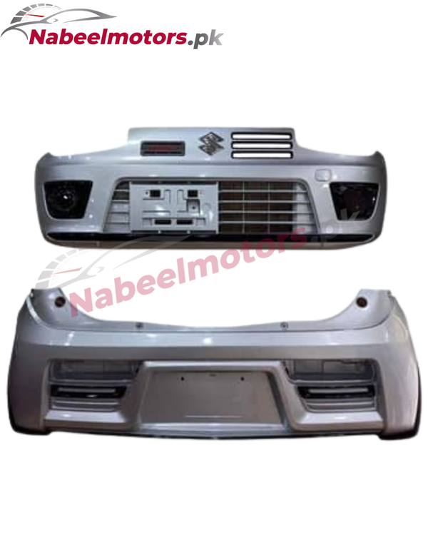 Suzuki Alto Front & Rear Bumper Set – Painted | OEM Finish | Perfect F ...